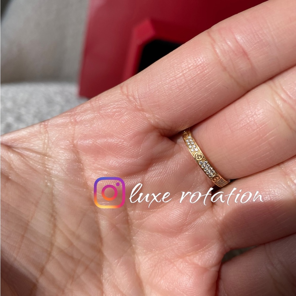 Cartier Mini Love Diamond Ring - Gem